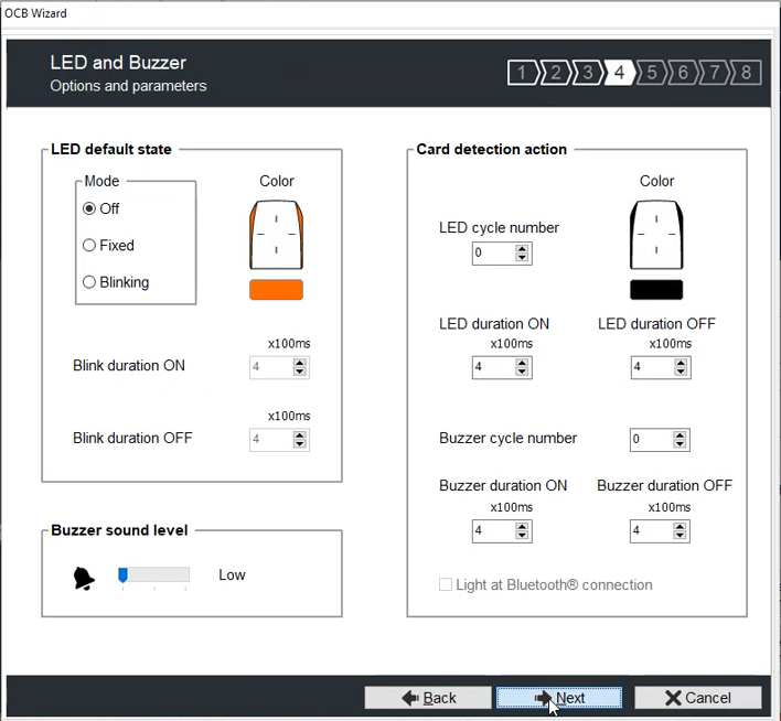 Creación de una configuración de lector de código QR STid