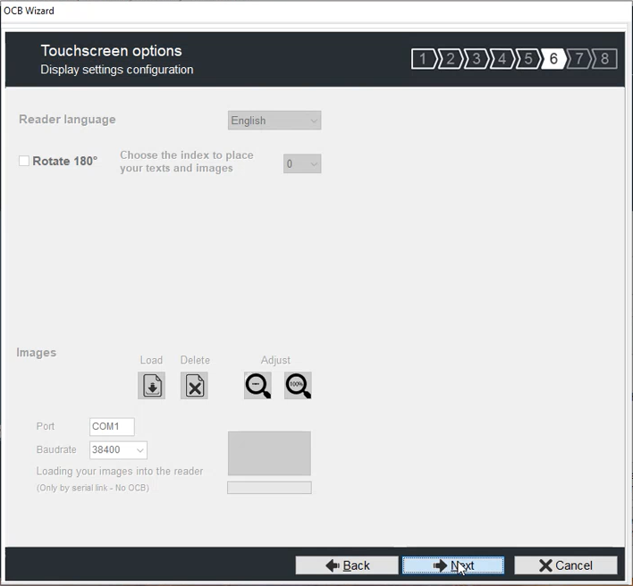 Creación de una configuración de lector de código QR STid